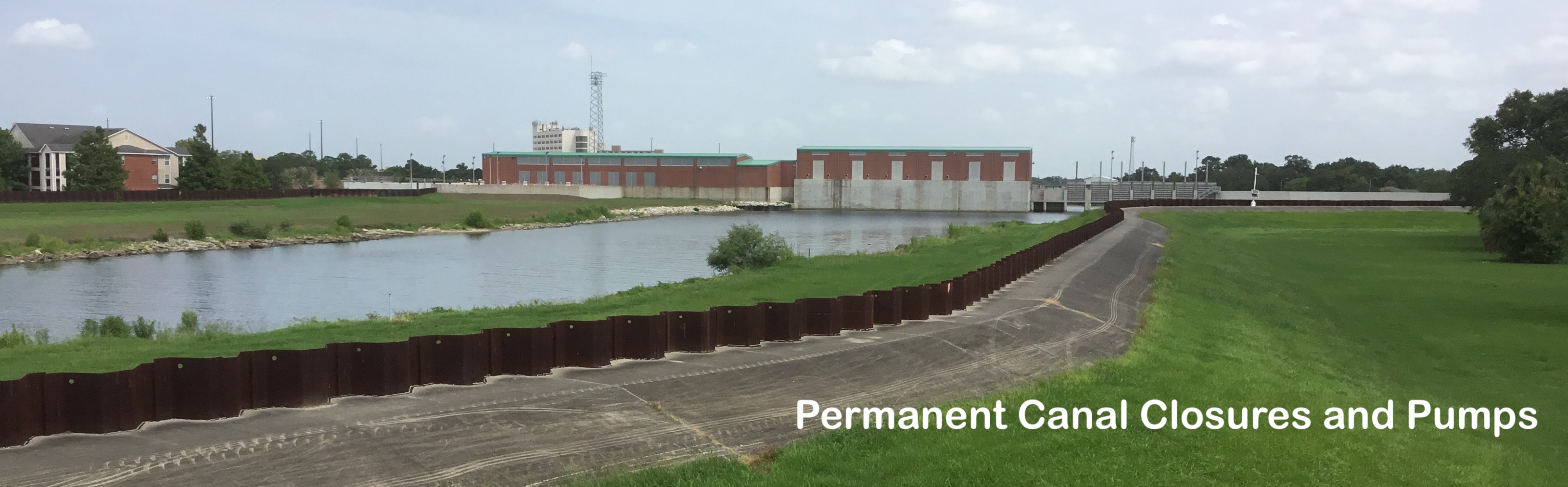 Permanent Canal Closures and Pumps - Flood Protection Authority East